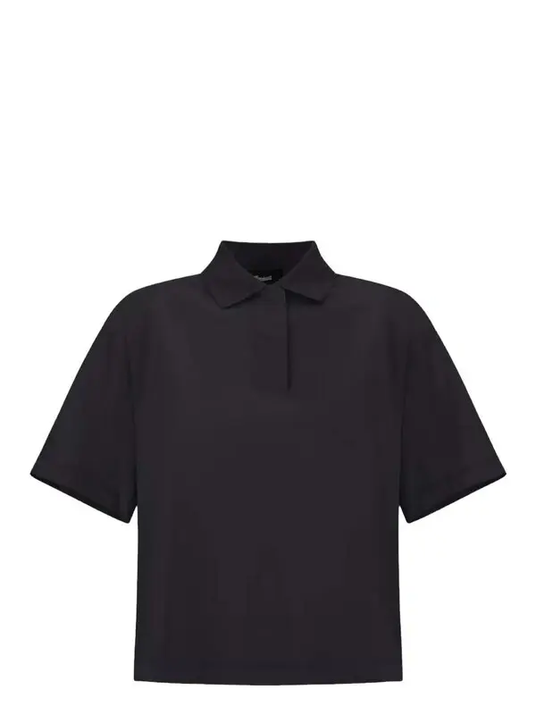 Herno Short-sleeved Polo Shirt - Black