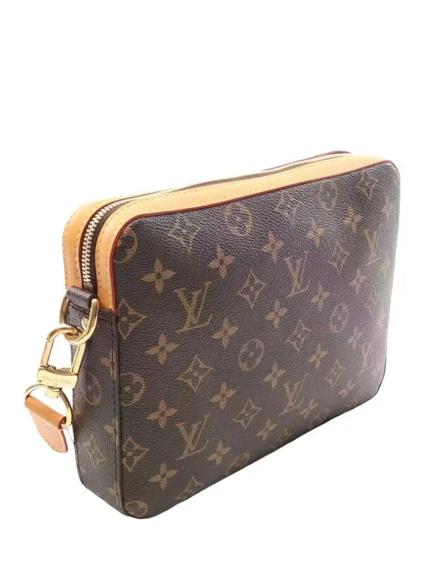 LOUIS VUITTON X Nigo Monogram Trio Crossbody Bag - Brown