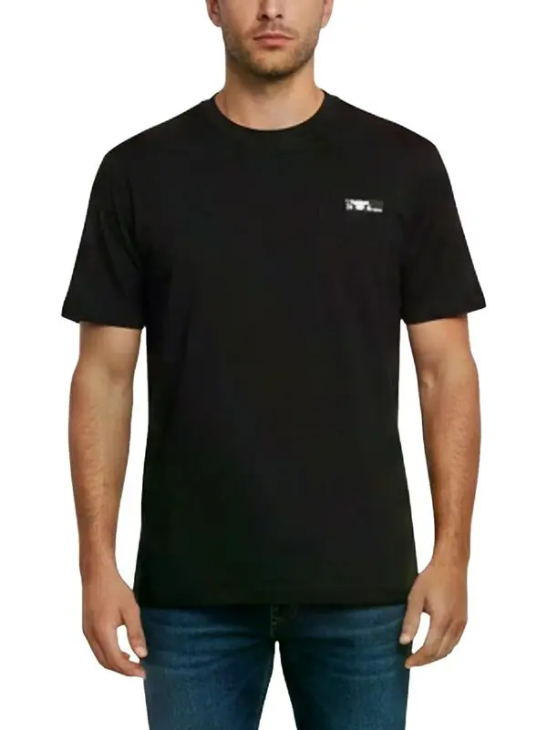 Emporio Armani Chest-pocket T-shirt - Black