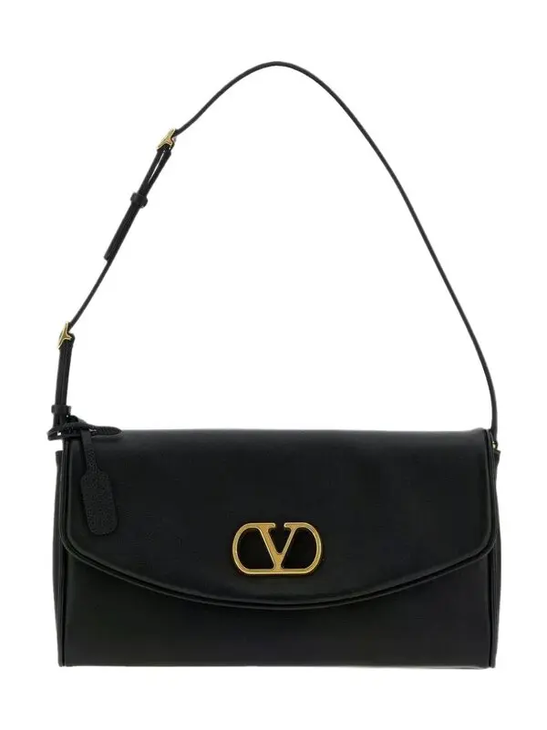 Valentino Garavani Devain Small Nappa Shoulder Bag - Black