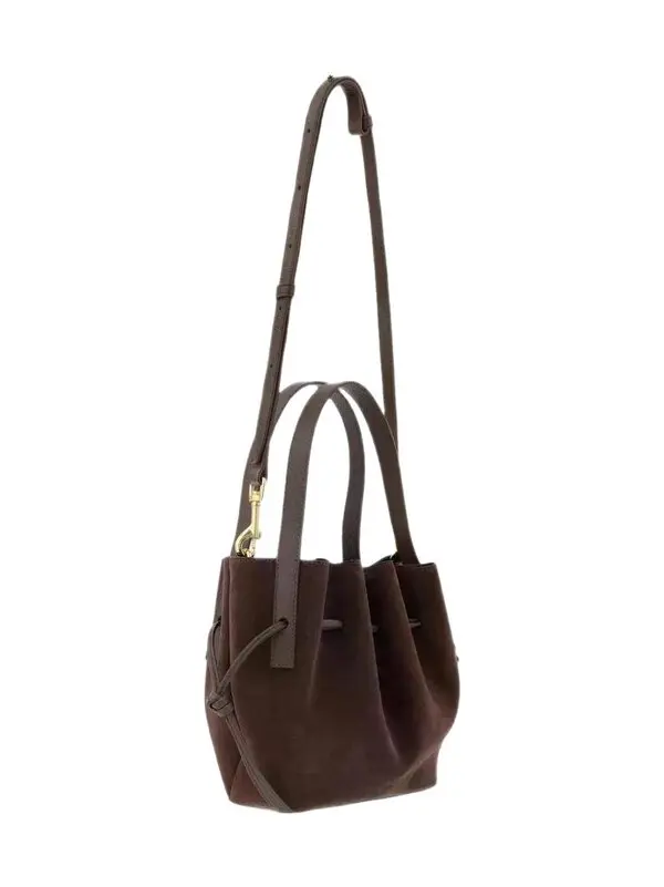 Yuzefi Mini Scallop Tote Bag - Brown
