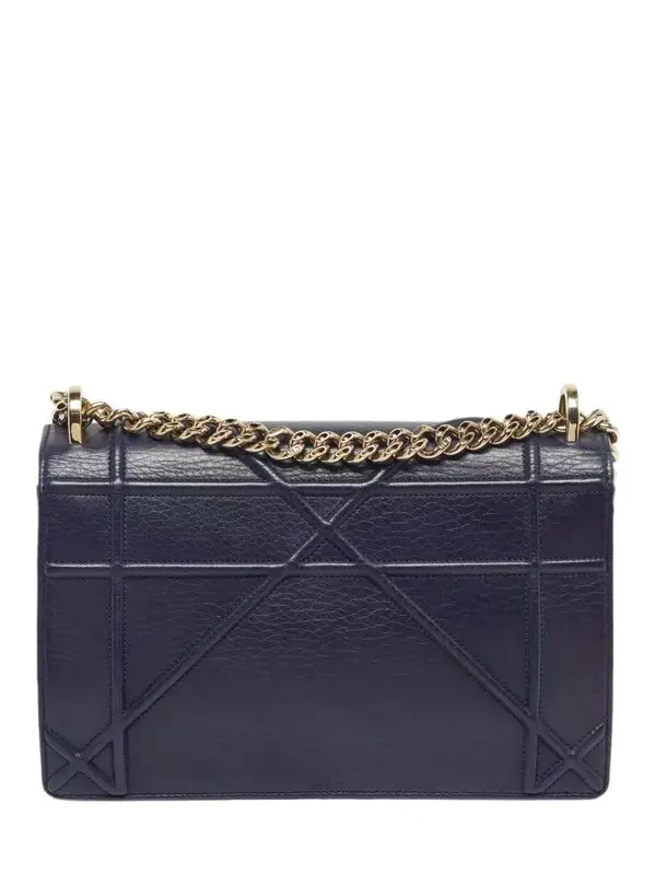 Dior 2017 Medium Diorama Cannage Shoulder Bag - Blue