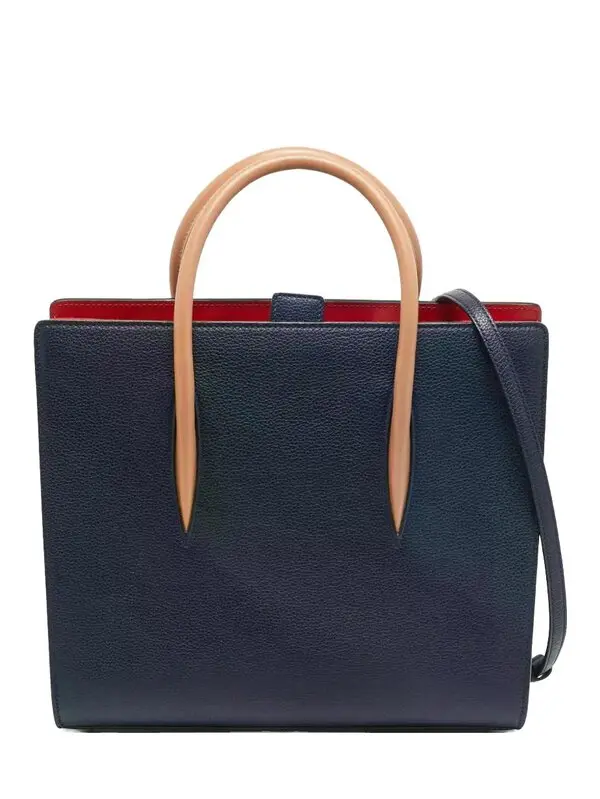 CHRISTIAN LOUBOUTIN Paloma Leather Tote Bag - Blue