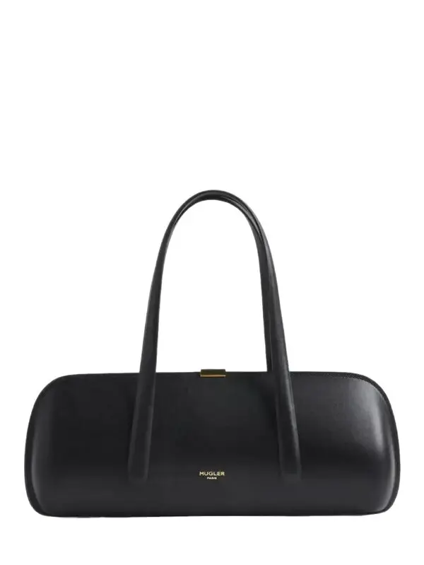 MUGLER Aurora Shoulder Bag - Black