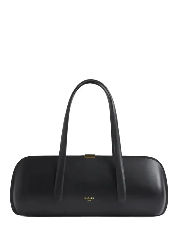 MUGLER Aurora Shoulder Bag - Black