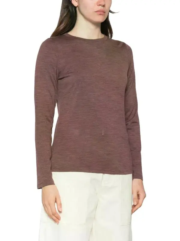 MAISON123 Long-sleeve T-shirt - Purple