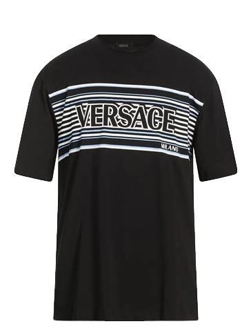 Versace T-shirt Size Cotton - Black