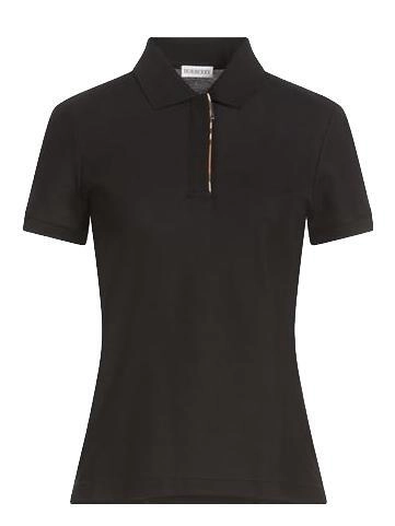 Burberry Polo Shirt Size Cotton - Black