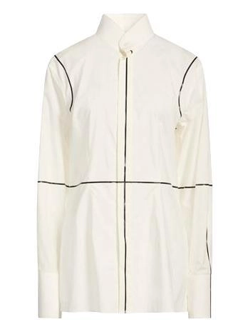 MAISON MARGIELA Two-tone Poplin Shirt - White