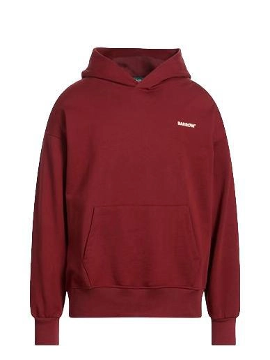 BARROW Sweatshirt Burgundy Size Cotton - Red