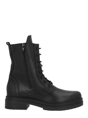 DIVINE FOLLIE Ankle Boots In Leather - Black