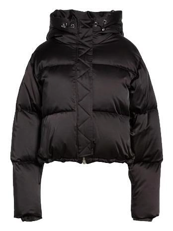 Hogan Puffer Size Polyester, Cotton, Elastane - Black