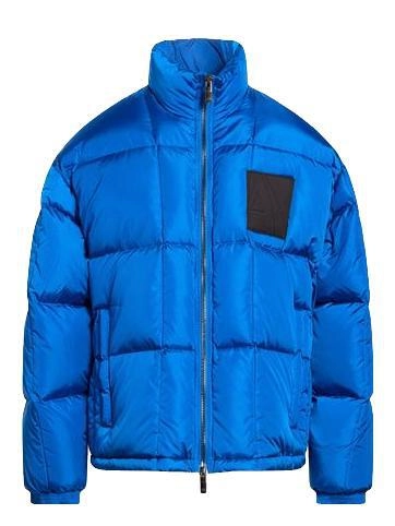 Armani Exchange Quilted Puffer Jacket - Blue