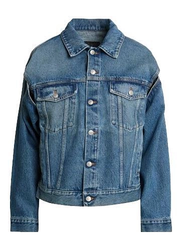 MAISON MARGIELA Denim Outerwear Size Cotton - Blue