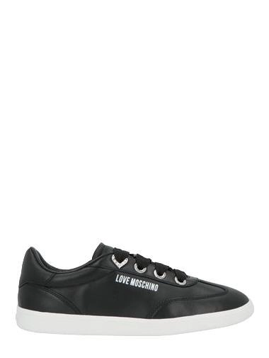 Moschino Calfskin Sneakers - Black