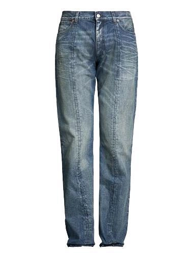 MAISON MARGIELA High Waisted Flared Jeans - Blue