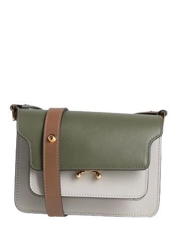Marni Cross-body Bag Cow Leather - Grey