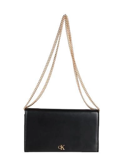 Calvin Klein Shoulder Bag Recycled Polyester, Polyurethane - Black