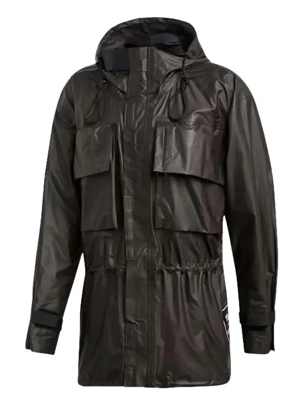 Adidas Y-3 Gore-tex Hooded Utility Jacket - Gray Ash