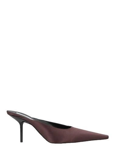 Victoria Beckham Textile Mules - Brown
