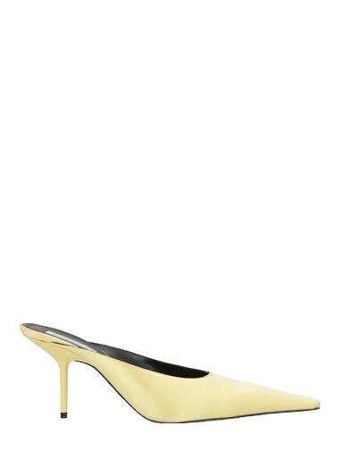 Victoria Beckham Textile Mules - Yellow
