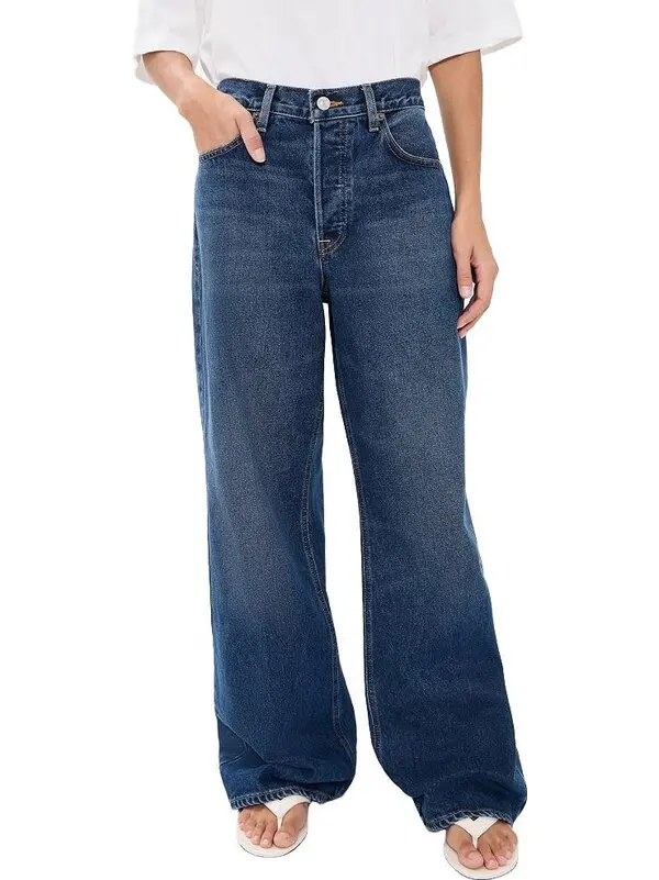Good American Vintage Low Slung Baggy Jeans - Trace