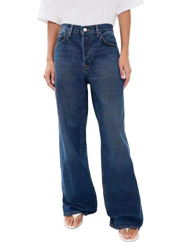Good American Vintage Low Slung Baggy Jeans - Trace