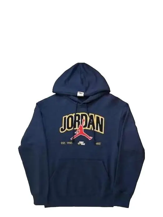 JORDAN Jumpman Pullover Hoodie - Midnight Navy