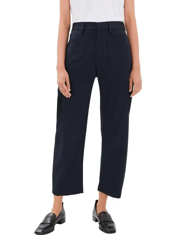 NILI LOTAN Shon Wool Pants - Midnight