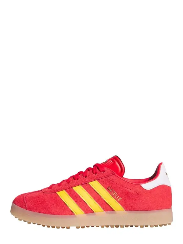 Adidas Gazelle Golf 'pure Ruby Crew Yellow - Pure Ruby/crew Yellow