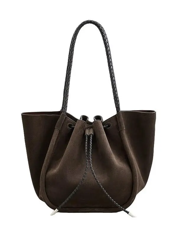 Proenza Schouler Large Ruched Tote Bag - Graphite