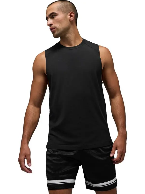 Alo Yoga Vapor Muscle Tank Top - Black