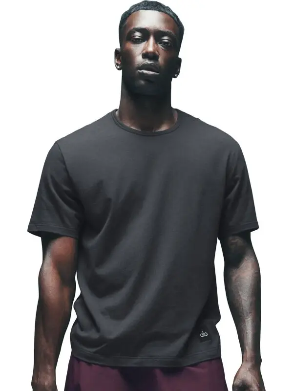 Alo Yoga Street Essential T-shirt - Anthracite