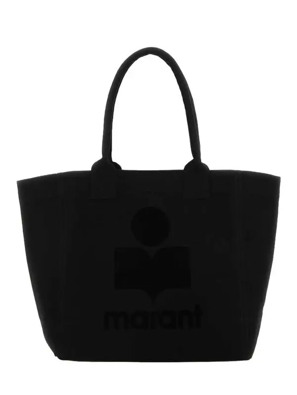 Isabel Marant Étoile Logo Canvas Tote Bag - Black