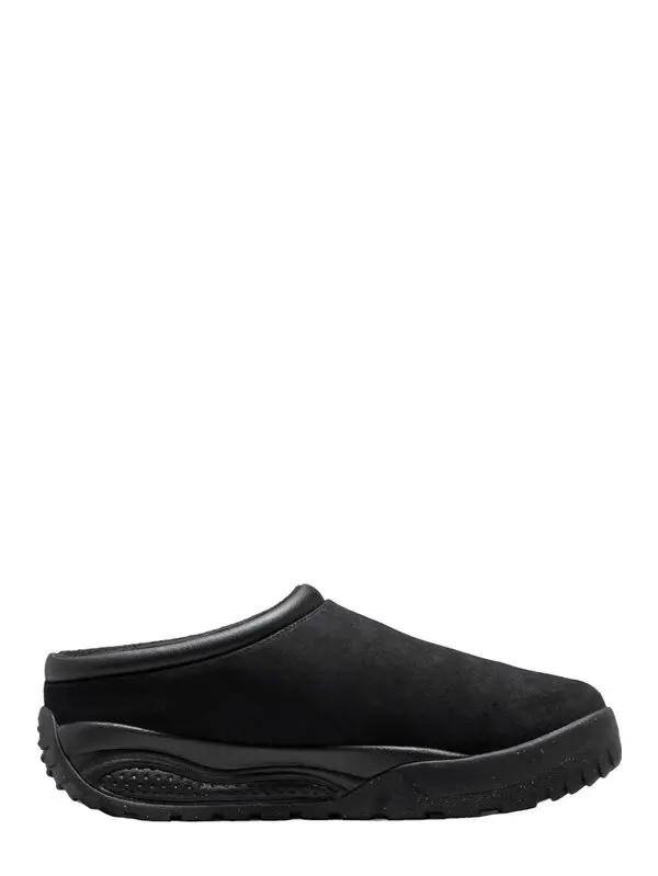 Nike Rufus Embossed Logo Mules - Black