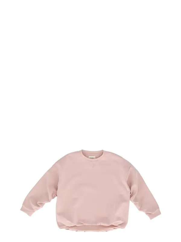 DOUUOD Crewneck Long Sleeve Sweatshirt - Pink
