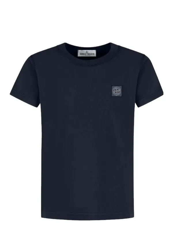 Stone Island Logo Patch T-shirt - Navy