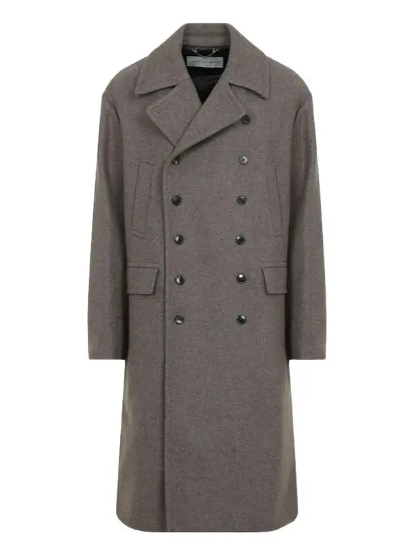Dries Van Noten Long Sleeved Coat - Brown