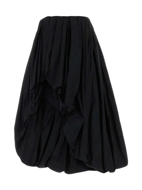 JIL SANDER Polyester Skirt - Black