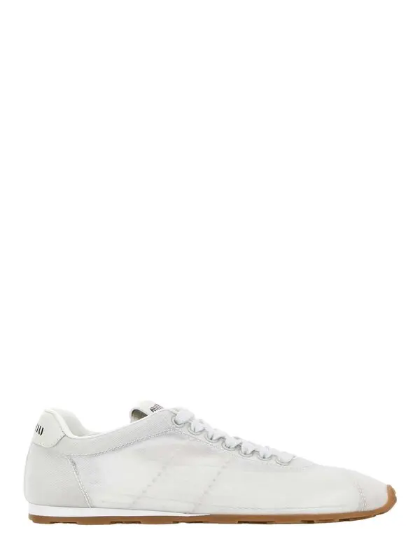 Miu Miu Mesh Sneakers - White