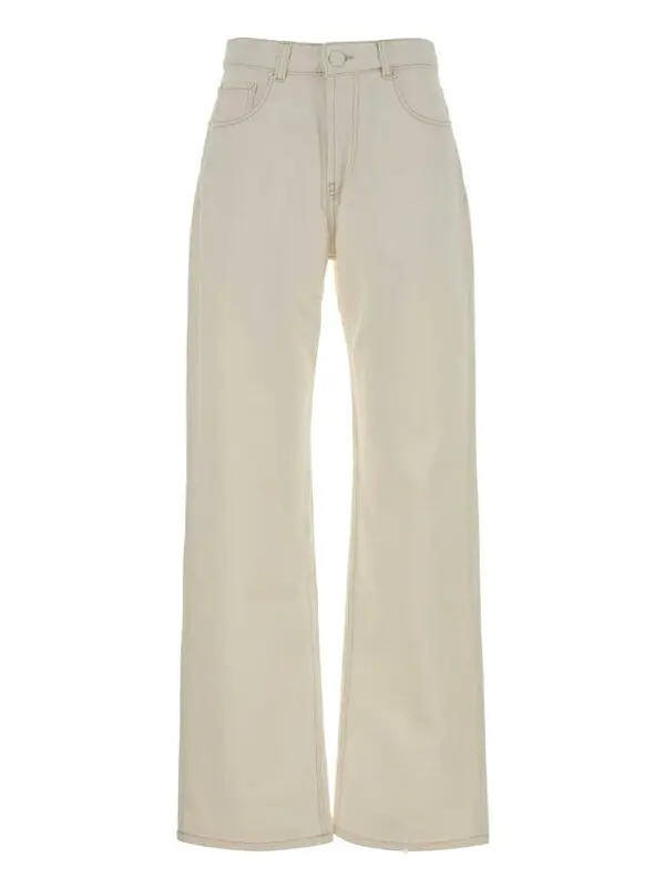AMI Paris Denim Jeans - White