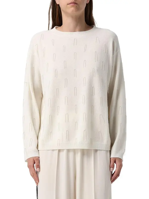 Fabiana Filippi Textured Knit Sweater - Natural