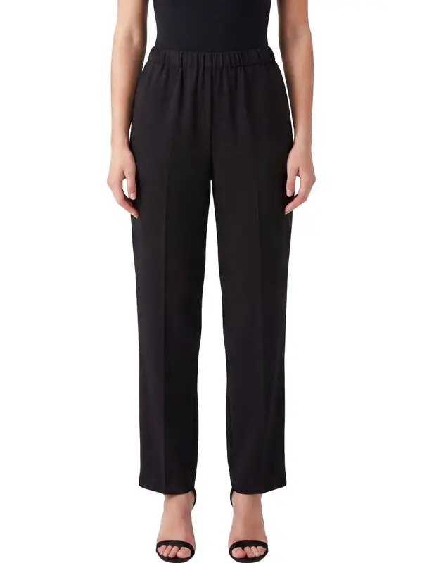 Fabiana Filippi Trevi Wool Blend Palazzo Trousers - Blue