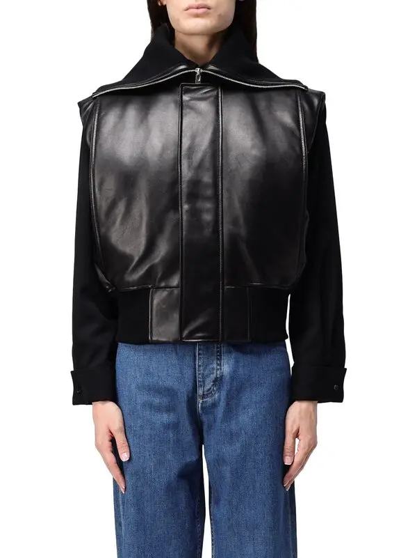 Bottega Veneta Leather Waistcoat - Black