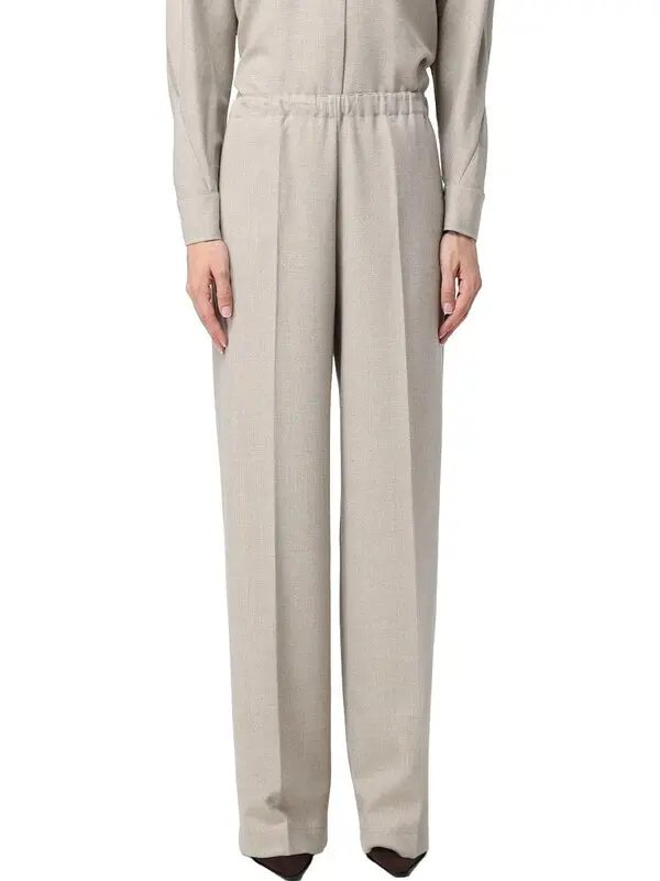Fabiana Filippi Wide Leg Trousers - Brown