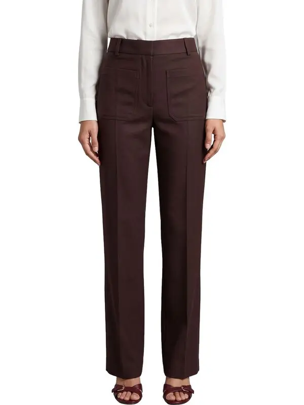 Victoria Beckham Tailored Trousers - Violet