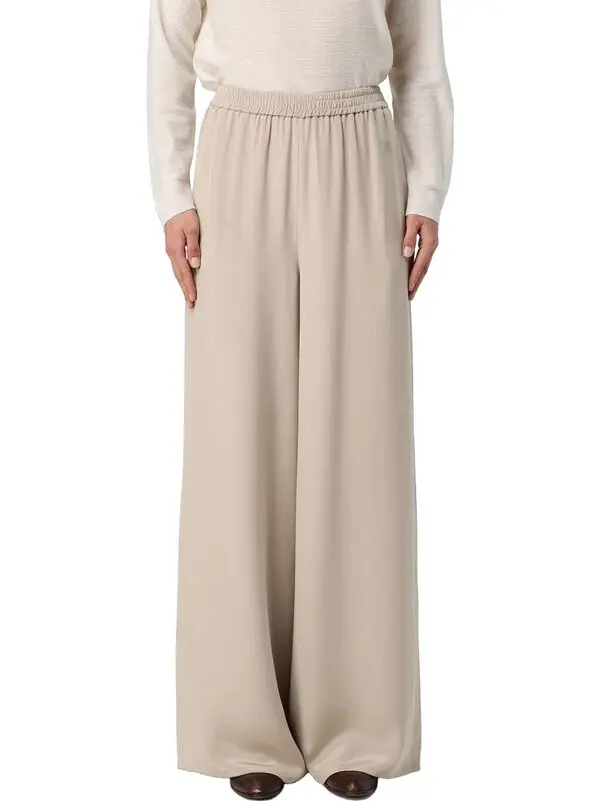 Max Mara Wide-leg Trousers - Grey