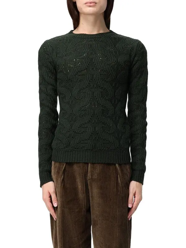 Etro Pointelle Knit Sweater - Green