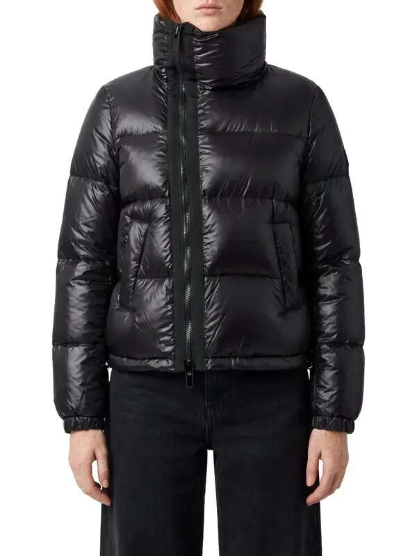 Sacai X Carhartt Wip Short Waterproof Technical Nylon Down Jacket - Black
