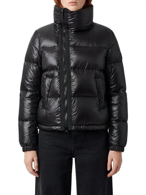 Sacai X Carhartt Wip Short Waterproof Technical Nylon Down Jacket - Black